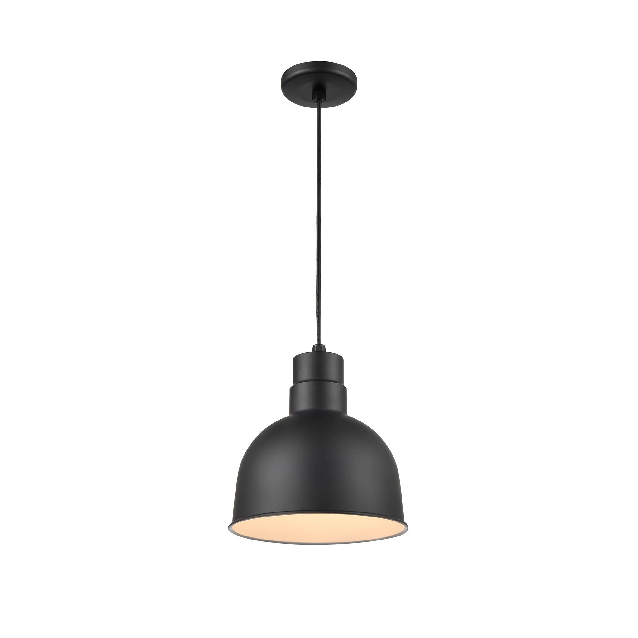 Millennium Lighting LED Outdoor 12" RLM Cord Hung Deep Bowl Shade ...