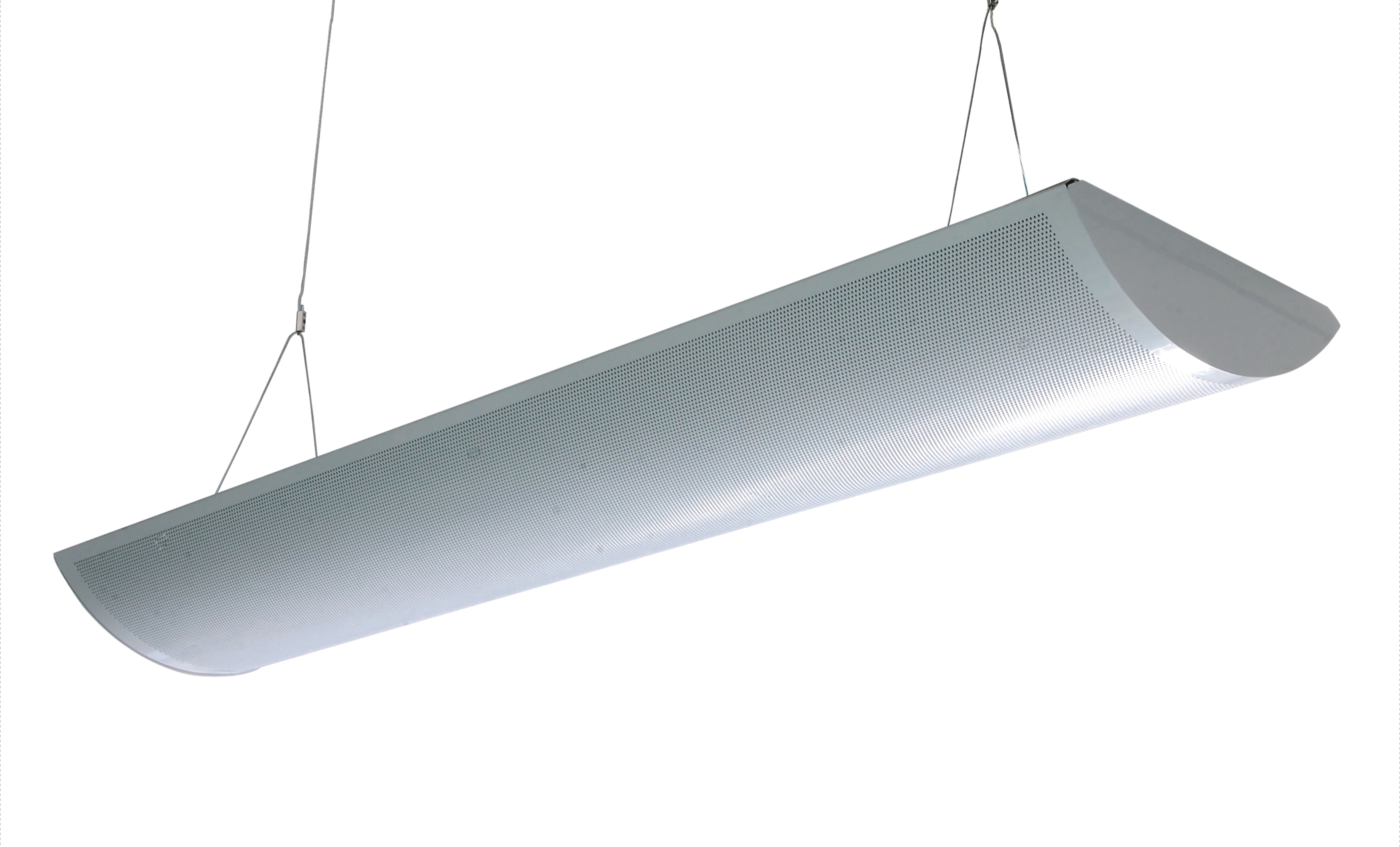 4 Foot LED Grille Fixture With Steel Perforated Diffuser, 80 watt - GC ...