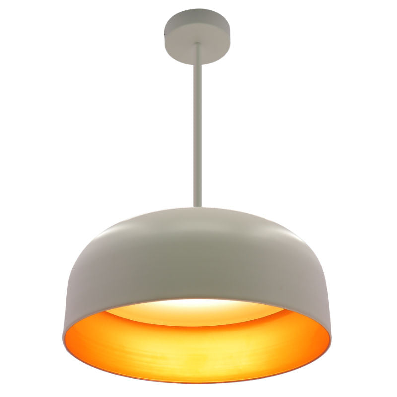 LED 24" Pan Pendant With 6FT Adjustable Rod Pendant Light, 40W, 2800LM ...